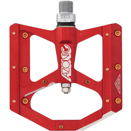 Pedale Wicked Flat rosii - Pedale Wicked Flat rosii - Bikezone.ro