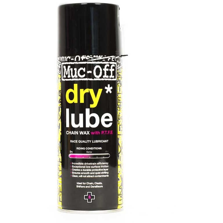 Spray Muc-Off Dry PTFE Chain Lube Aerosol 400ml - Spray Dry PTFE Chain ...