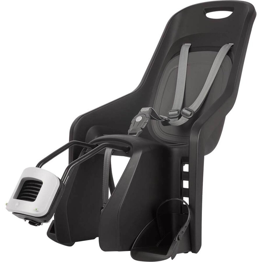 Scaun copii Polisport Bubbly Maxi+ spate cu montare pe cadru, negru ...