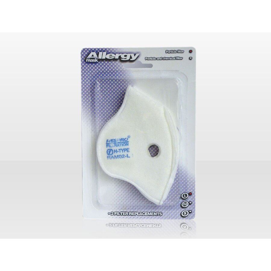 Doua filtre de schimb pentru masca anti-alergii Respro Allergy Mask ...