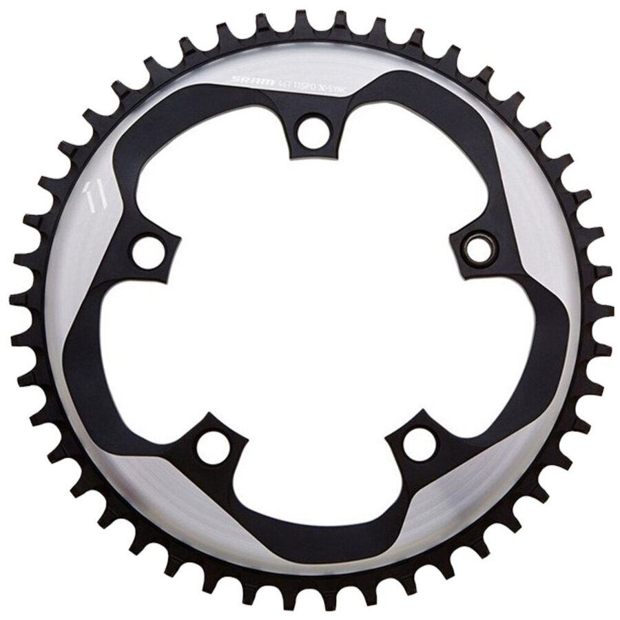 Foaie angrenaj X-SYNC SRAM 38T 11 vit. negru - X-SYNC 38T - Bikezone.ro