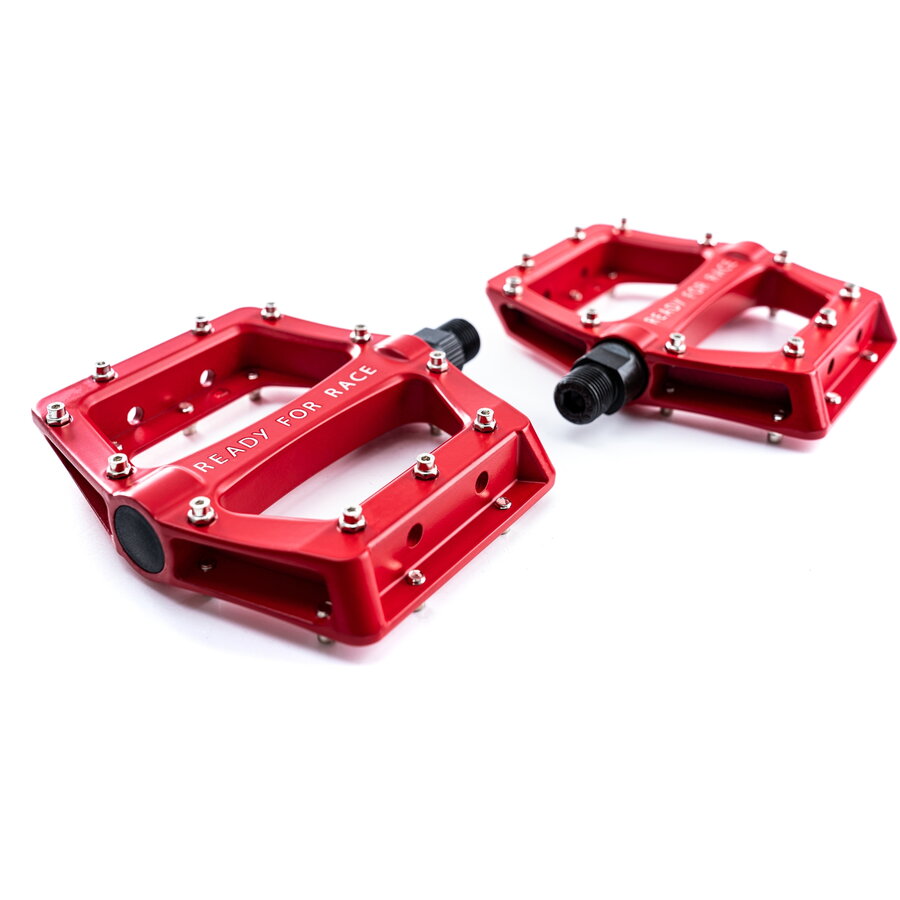 Pedale Cube RFR FLAT CMPT rosii - Set pedale RFR FLAT CMPT rosu ...