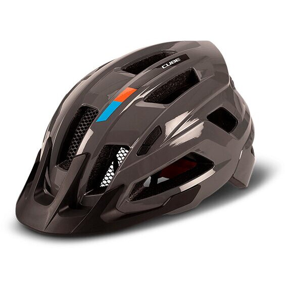 Casca CASCA CUBE HELMET STEP X ActionTeam Glossy Grey Orange M (52-57 ...