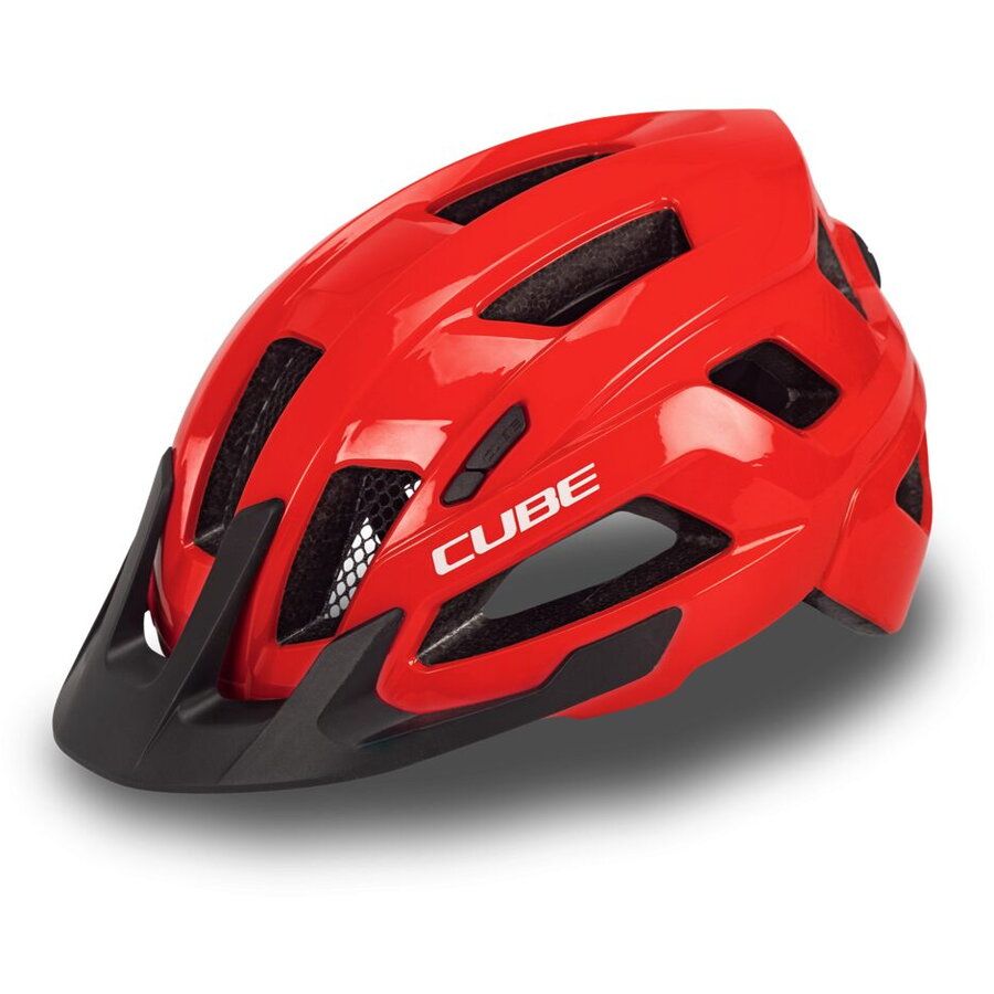 Casca CASCA CUBE HELMET STEEP Glossy Red M - Bikezone.ro